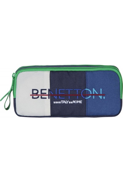 United Colors Of Benetton Çift Bölmeli Kalemlik 70383 Lacivert