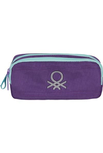 United Colors Of Benetton Çift Bölmeli Krinkıl Kalemlik 70459 Mor