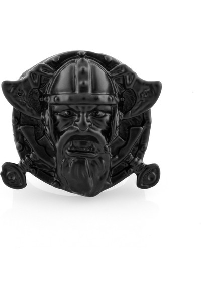 Apptakı Eski Iskandinav Viking Çift Baltalı Savaşçı Erkek Yüzük YÜZ0197 Apptakı Eski Iskandinav Viking Çift Baltalı Savaşçı Erkek Yüzük YÜZ0197