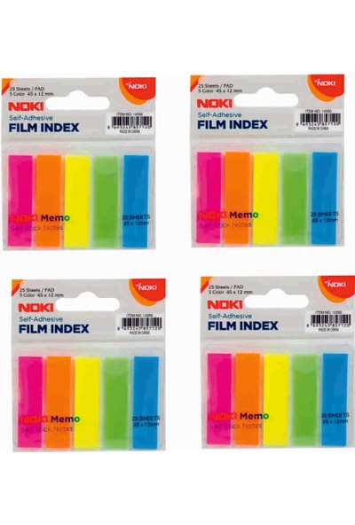 Noki 5 Renk Memo Film 4 Lü Noki 5 Renk Memo Film 4 Lü