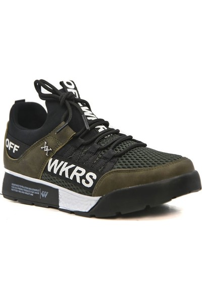 Wickers Haki Comfort Yürüyüş Erkek Spor Ayakkabı