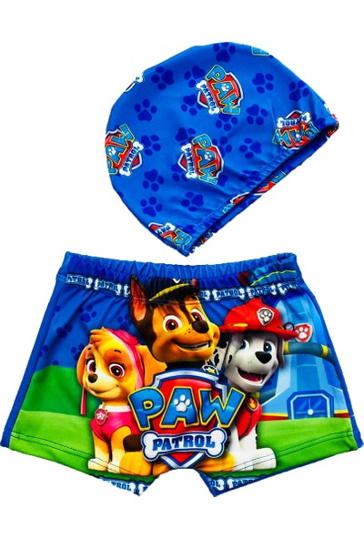 Brawl Stars Paw Patrol Baskılı Mayo - Bone Hediyeli