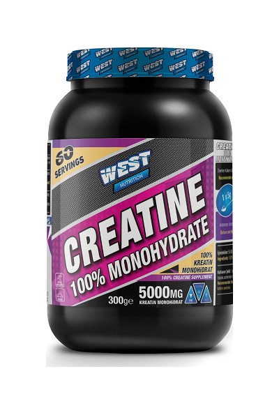 West Nutrition Creatine Monohydrate 300 gr West Nutrition Creatine Monohydrate 300 gr