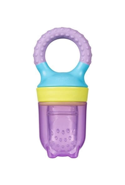 Wee Baby Mor Meyve Süzgeci 6+ Ay Diş Kaşıyıcı Özellikli