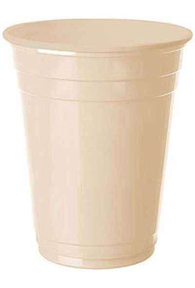 Event Party Store Bardak Plastik Krem 8'li Event Party Store Bardak Plastik Krem 8'li