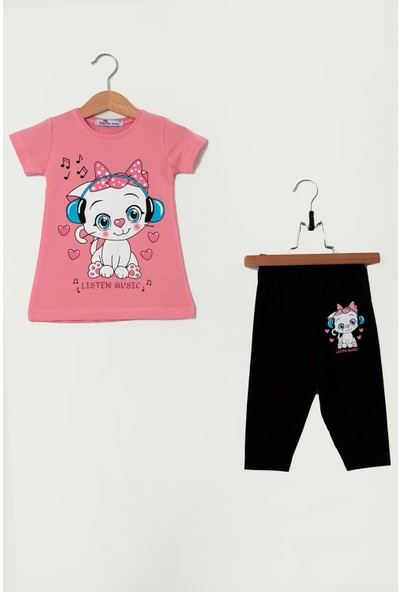 Armina Shop Listen Music Baskılı Kız Çocuk Takım - 001102721-2327 Armina Shop Listen Music Baskılı Kız Çocuk Takım - 001102721-2327