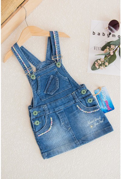 Babymod Kız Çocuk Yazlık Salopet Babymod Kız Çocuk Yazlık Salopet