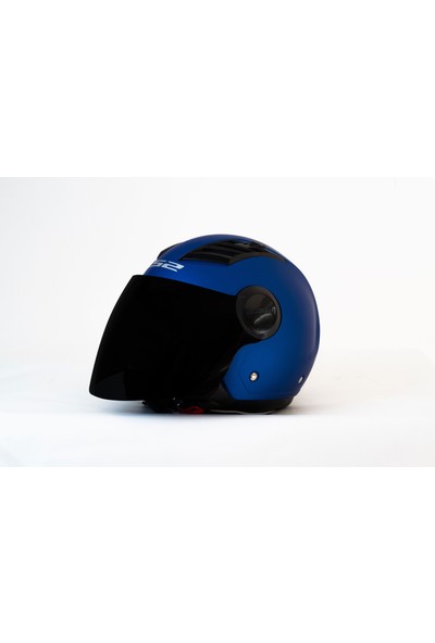 Ls2 Aırflow Mat Mavi Kask Siyah Cam Ls2 Aırflow Mat Mavi Kask Siyah Cam