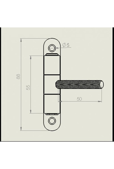 Gross AVM Pipo Menteşe - Kapı Menteşesi - 2 Adet Gross AVM Pipo Menteşe - Kapı Menteşesi - 2 Adet