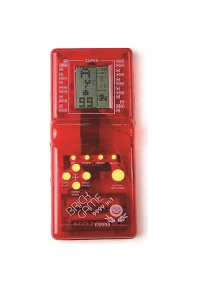 Nostaljik Bakkal Nostaljik El Atarisi Tetris Şeffaf Kırmızı Nostaljik Bakkal Nostaljik El Atarisi Tetris Şeffaf Kırmızı