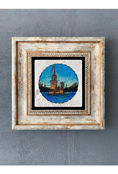 Oscar Stone Decor Çerçeveli Taş Duvar Dekoru 20 x 20 cm CDD1-40-024 Oscar Stone Decor Çerçeveli Taş Duvar Dekoru 20 x 20 cm CDD1-40-024