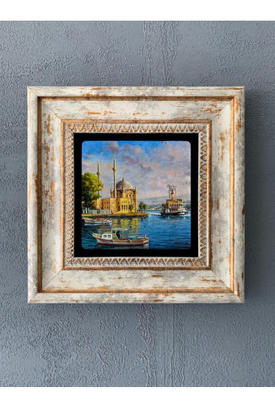 Oscar Stone Decor Çerçeveli Taş Duvar Dekoru 20 x 20 cm CDD1-40-525 Oscar Stone Decor Çerçeveli Taş Duvar Dekoru 20 x 20 cm CDD1-40-525
