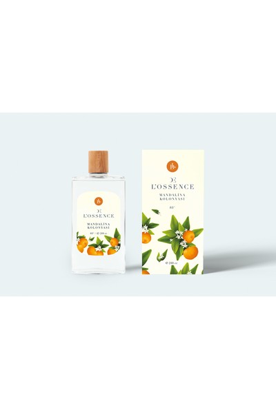 De L'ossence Mandalina Kolonyası 80 Derece 200 ml De L'ossence Mandalina Kolonyası 80 Derece 200 ml