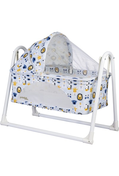 Pasha Baby Comfort Portatif Anne Yanı Sallanır Sepet Beşik Pasha Baby Comfort Portatif Anne Yanı Sallanır Sepet Beşik