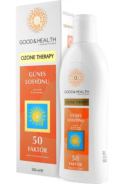 Good & Health Ozonlu Güneş Losyonu Spf 50 - 250 ml Good & Health Ozonlu Güneş Losyonu Spf 50 - 250 ml