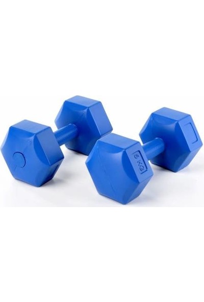 Performans Spor Dambıl 2 kg x 2 Adet Plastik Dambıl 1 Çift Dumbell Seti Performans Spor Dambıl 2 kg x 2 Adet Plastik Dambıl 1 Çift Dumbell Seti
