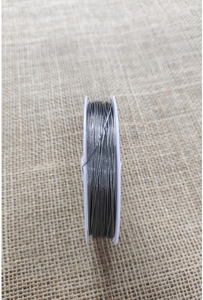 Platin Hediyelik 100 Metre Çelik Tel Kolye Bileklik Hayalet Tel Platin Hediyelik 100 Metre Çelik Tel Kolye Bileklik Hayalet Tel