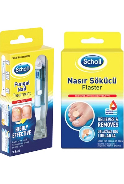 Tırnak Mantar Kit 3,8 ml + Nasır Sökücü Flaster 8 Adet Tırnak Mantar Kit 3,8 ml + Nasır Sökücü Flaster 8 Adet