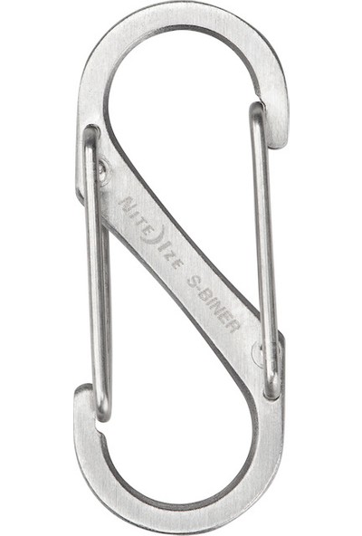 Niteize Nite Ize S-Biner Paslanmaz Çelik Karabina #1 (2lipaket)