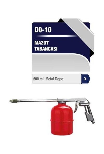 Proter Do-10 Mazot Tabancası 600 ml Proter Do-10 Mazot Tabancası 600 ml