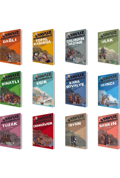 Genç Nesil Yayınları Gençlik Romanları Seti 12 Kitap Yavuz Bahadıroğlu Genç Nesil Yayınları Gençlik Romanları Seti 12 Kitap Yavuz Bahadıroğlu