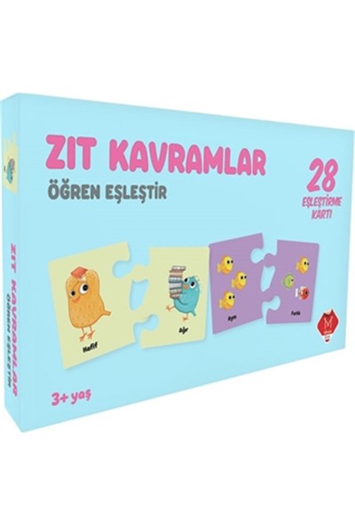 Adım Adım MİKA-2000208 Zıt Kavramlar - Öğren Eşleştir (3+ Yaş) Adım Adım MİKA-2000208 Zıt Kavramlar - Öğren Eşleştir (3+ Yaş)
