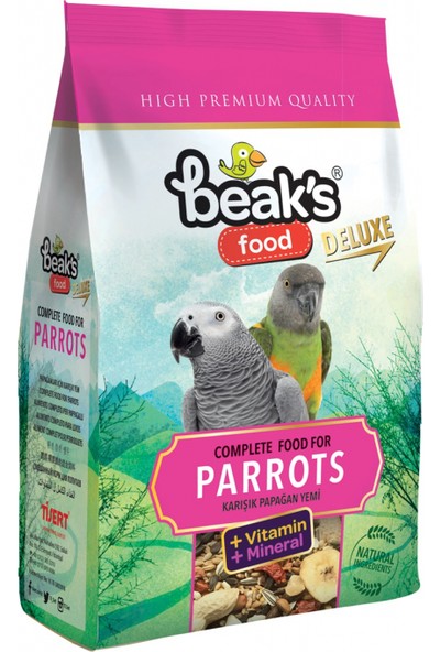 Beaks Papağan Yemi 500 gr - Beaks Papağan Yemi 500 gr -