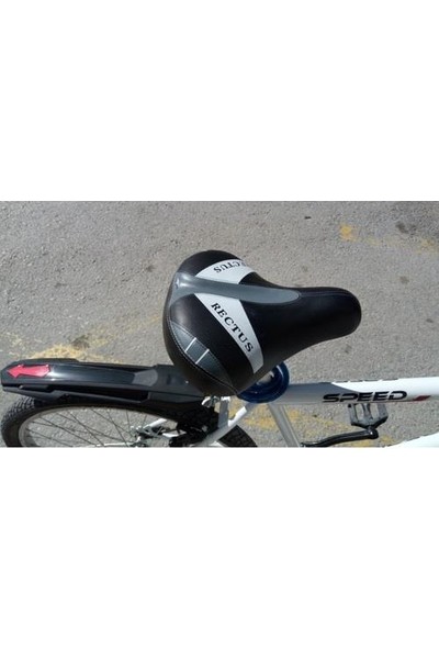 Motolinas Sele Elestomer Yaylı Super Saddle 265 x 200 Siyah Beyaz - Bisiklet