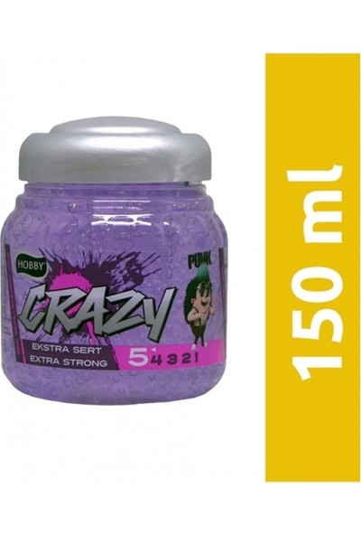 Hobby Crazy Saç Jölesi Ekstra Sert 150ML Hobby Crazy Saç Jölesi Ekstra Sert 150ML