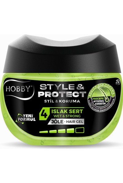 Hobby Style&protect Islak Sert Jöle 400 ml Hobby Style&protect Islak Sert Jöle 400 ml
