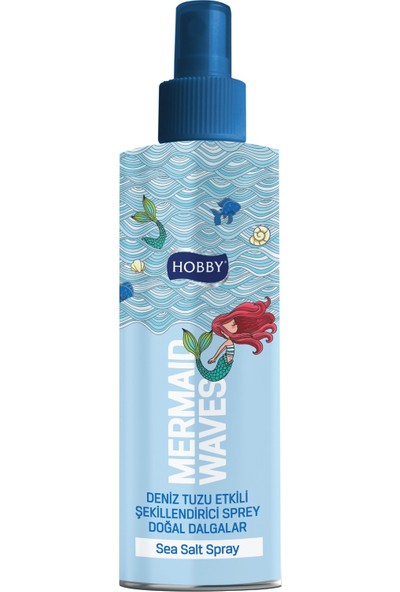 Hobby Mermaid Deniz Tuzu Saç Spreyi 250ML Hobby Mermaid Deniz Tuzu Saç Spreyi 250ML