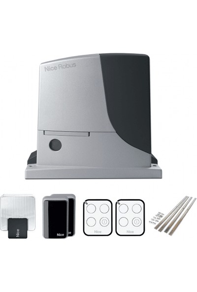 Nice Robus 1000KG Dc Yana Kayar Kapı Motoru Seti