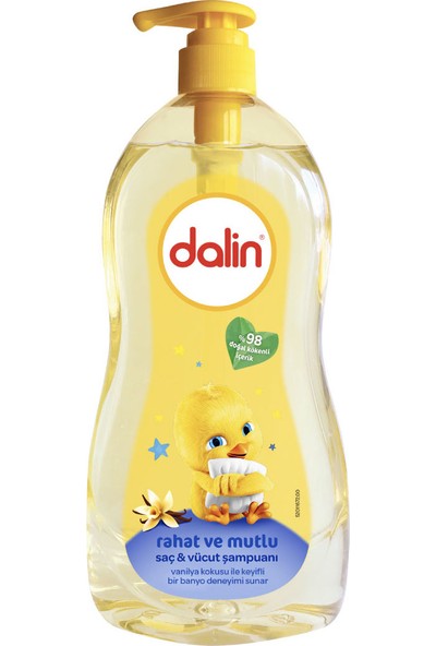 Dalin Rahat ve Mutlu Vanilya Kokulu Bebek Şampuanı Dalin Rahat ve Mutlu Vanilya Kokulu Bebek Şampuanı