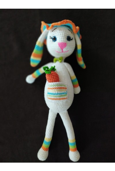 Vestina Amigurimi Orme Bebek Tavşancık 40CM Vestina Amigurimi Orme Bebek Tavşancık 40CM
