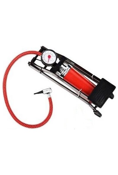 Gross AVM Ayak Pompası / Lastik Hava Pompası / Basınç Göstergeli