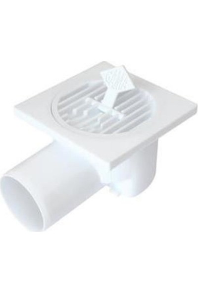 Çetinkaya Plastik Yer Süzgeci (10 x 10 Q 50) Yandan