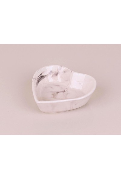 Tvet Dekoratif Kalp Küçük Çerezlik Seramik 10 cm. T40049 Tvet Dekoratif Kalp Küçük Çerezlik Seramik 10 cm. T40049