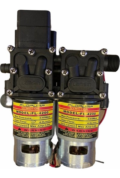 Ikili Diyafram Pompa 12VOLT 8litre Ikili Diyafram Pompa 12VOLT 8litre