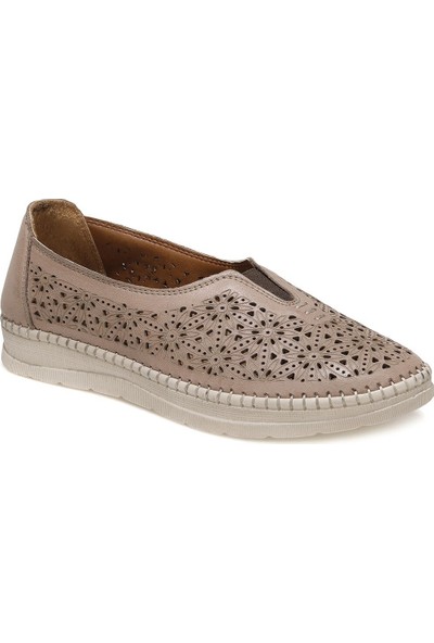 Polaris 5 Nokta 103214.Z1FX Vizon Kadın Klasik Ayakkabı