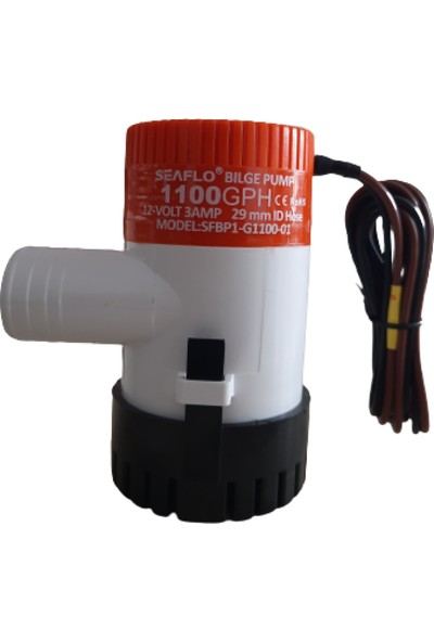 SEAFLO Ermer Seaflo Sintine Pompası 1100 Gph 12 V SEAFLO Ermer Seaflo Sintine Pompası 1100 Gph 12 V