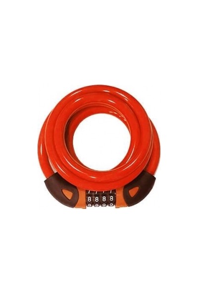 Zozo Bisiklet Motor Kilidi Halatlı Kalın Şifreli Kilit 12 x 1800 mm