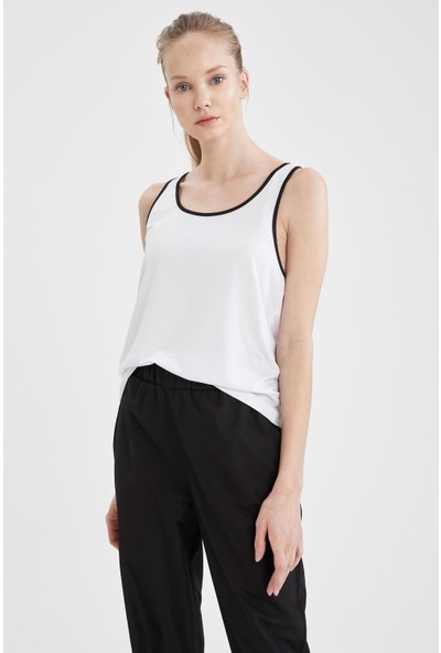 Defacto Halter Yaka Şerit Detaylı Spor Atlet S9203AZ21SP