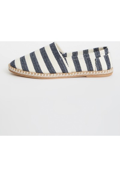 Defacto Çizgi Desenli Hasır Tabanlı Ayakkabı U5899AZ21SM