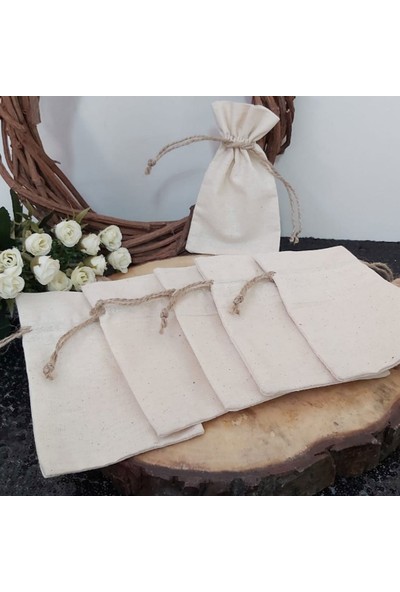 Hayaller Dükkanı 10 Adet Amerikan Kumaş Bez Kese Ipli Büzmeli 9X13 cm Hayaller Dükkanı 10 Adet Amerikan Kumaş Bez Kese Ipli Büzmeli 9X13 cm