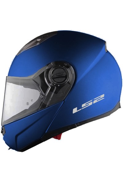 Ls2 Guroni Çene Açılır Kask Güneş Vizörlü ( Mat Mavi )