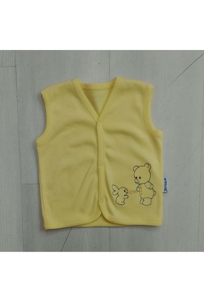 Başak Çocuk Giyim 36315 Bebe Yelek 0/18 Ay - Sarı - 9 Ay
