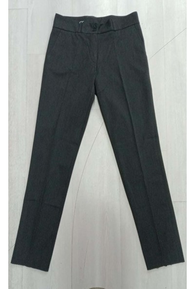 Başak Çocuk Giyim Bayan Kumaş En Boy Likralı 38/46 Beden - Füme - 42