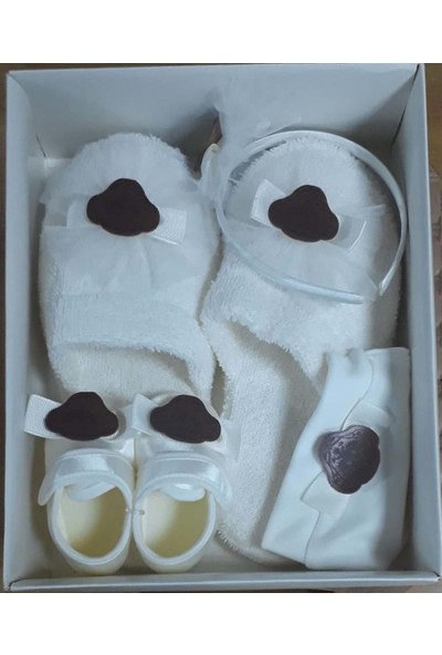 Başak Çocuk Giyim 259355 Lohusa Terlik - Başak Çocuk Giyim - Kahve - Standart