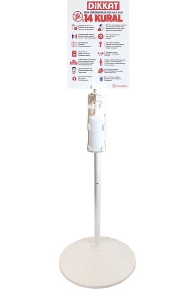 Aspos Display Ayaklı Dezenfektan Standı