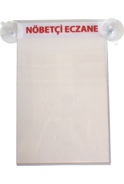Aspos Display Nöbetçi Eczane Panosu Tekli